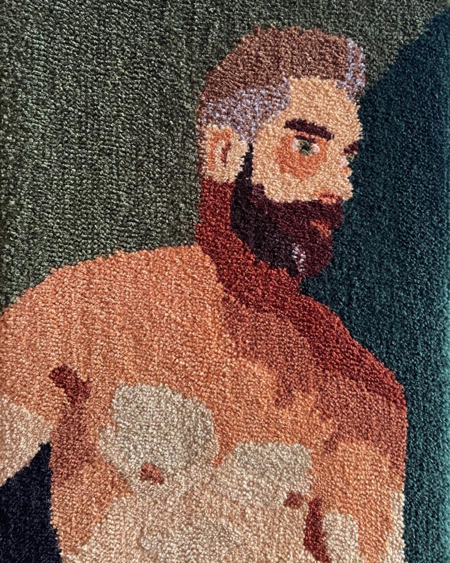 Renan Estivan crea arazzi hard di fili, corpi e desideri — Toh! Magazine